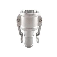 China Customized SS304 316L Type C Camlock Quick Connectors for Water Gas Oil NPT BSP 1/4