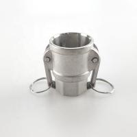 China Customized SS 304 316 D type Camlock Quick Connectors for Water Gas Oil NPT BSP 1/4