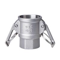 China Customized SS 304 316 D type Camlock Quick Connectors for Water Gas Oil NPT BSP 1/4