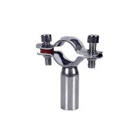 China Customized OEM Adjustable Pipe Clamp Stainless Steel Pipe For Welding Connection for sale