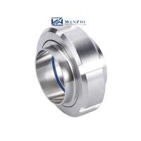 China Welding Union Pipe Fitting for General in Sanitary Grade Stainless Steel 304/316 3A SMS for sale