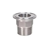 China Sanitary Stainless Steel SS304/SS316L Tri Clamp Hex Nipple Thread Ferrule for sale