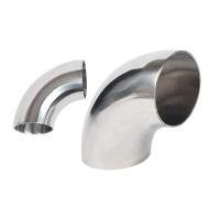 China Sanitary Stainless Steel 304 316 Connector Equal Elbow Bend Pipe Fittings DIN 3A Forged for sale
