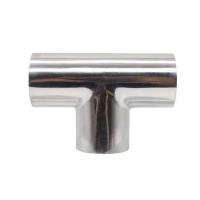 China 1/4''-4.0'' Size Sanitary Welding Tee Connector Pipe for Industrial SS304/316 Material for sale