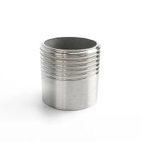 China General SS304/316 Thread Nipple for Homebrew Hardware NPT/BSPP/BSPT G Threaded 3 Inches for sale