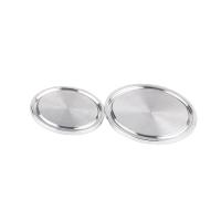China 3/4''--12.0'' Equal Size Sanitary Stainless Steel Pipe Quick Blind Plate for 304 316L for sale