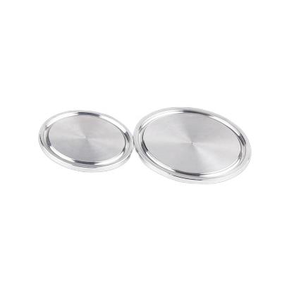 China 3/4''--12.0'' Equal Size Sanitary Stainless Steel Pipe Quick Blind Plate for 304 316L for sale