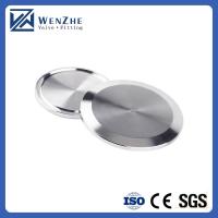 China 3/4''--12.0'' Equal Size Sanitary Stainless Steel Pipe Quick Blind Plate for 304 316L for sale