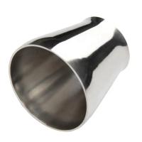 China Stainless Steel Forged 3A DIN Reducing Sanitary Mirror Welded Reducer 304 316 Transition for sale