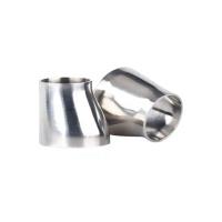 China Stainless Steel Forged 3A DIN Reducing Sanitary Mirror Welded Reducer 304 316 Transition for sale