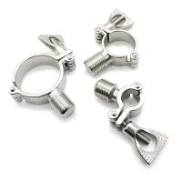 China Square Head Male Thread Pipe Support Clamp with Quick Connection Standard Winged Design for sale