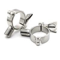 China Square Head Male Thread Pipe Support Clamp with Quick Connection Standard Winged Design for sale