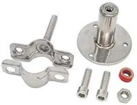 China Full 304 Round Pipe Holder Hanger Clamp for Stainless Steel 201 304 316 Sanitary Tubes for sale