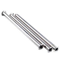 China 304 316 316L Sanitary Stainless Steel Tri Clamp Pipe/Spool 3A DIN Round Head Code for sale