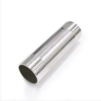 China 1/4''-4.0'' SS316 Male Barrel Nipple NPT BSPP BSPT G Threaded 2-1/4'' for sale