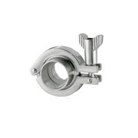 China Stainless Steel 304 316 Clamp Single Pin Sanitary Tri Clamp Forged Connection for sale