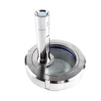 China ODM Stainless Steel 304 316 316L Tempered Union Type Round Sight Glass for sale