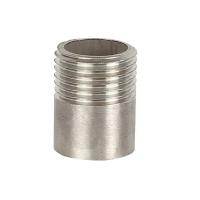 China SS316 Male Barrel Nipple NPT BSPP BSPT G Threaded 1/4''-4.0'' Casting For Industrial for sale