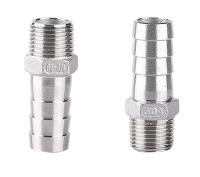China 201 304 Stainless Steel Casting Thread Hex Nipple for Leather Pipe Joint Fitting for sale