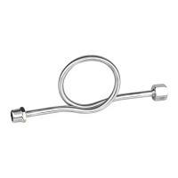 China SS304 316 316L Round Ring 6000 PSI 1/2 NPT BSPT Swivel Pressure Gauge Snubber Syphon Tube for sale