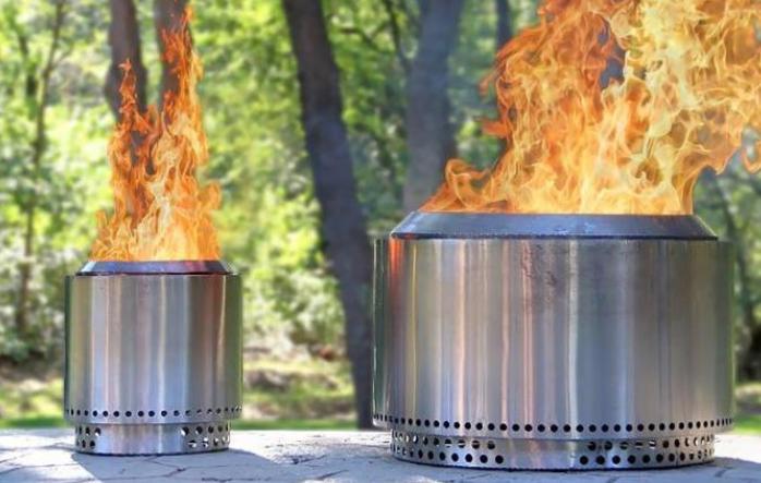 Outdoor Decoration Low Smoke Corten Steel Wood Burning Fire Pit