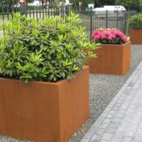 China Suppliers Flower Planter Garden Decorative Metal Flower Pots for sale