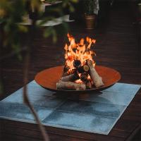 China Outdoor Decorative Plasma Cutting Metal Fire Pit for sale