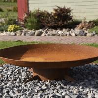 China Home Metal Corten Steel Fire Pit For Outdoor Garden for sale