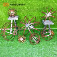 China Laser Cut Garden Outdoor Corten Steel Room Divider Screen Partitions for sale