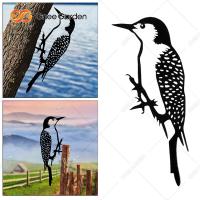 China New Design Corten Steel Metal Garden Ornaments Decorative for sale