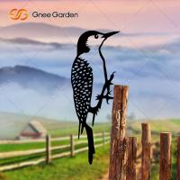 China New Design Corten Steel Metal Garden Ornaments Decorative for sale