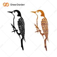 China New Design Corten Steel Metal Garden Ornaments Decorative for sale