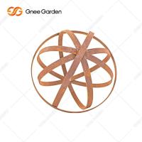 China Garden Landscape Metal Decoration Ornaments Corten Steel Decoration For Homeyard for sale