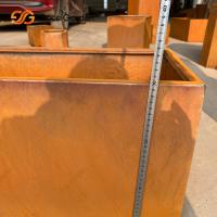 China Outdoor Garden Planters Pots Rectangular Flower Pots Manufacturer for sale