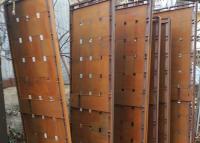 China Thickness 3mm Decorative Laser Cut Screen Corten Steel Garden Panels SGS for sale
