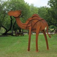 China SGS TUV  Modern Corten Outdoor Bronze Statues Bronze Yard Statues 175cm for sale
