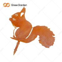 China AISI GB Grade Corten Steel Garden Ornaments Animal Sculpture for sale