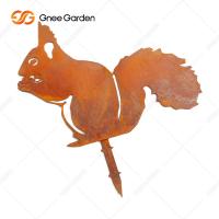 China AISI GB Grade Corten Steel Garden Ornaments Animal Sculpture for sale