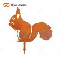 China AISI GB Grade Corten Steel Garden Ornaments Animal Sculpture for sale