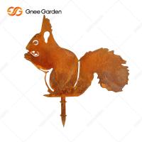 China AISI GB Grade Corten Steel Garden Ornaments Animal Sculpture for sale