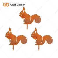 China AISI GB Grade Corten Steel Garden Ornaments Animal Sculpture for sale