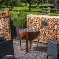 China Dia 1000mm Classic Corten Steel Fire Pit Bbq Ring Bbq Fire Pit  Rustproof for sale