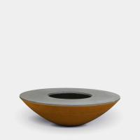 China 2.0-3.0mm Thick Outdoor Corten Steel Fire Bowl Metal Camping Fire Pit Prerusted for sale