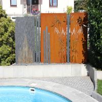 China House Decorative Metal Garden Products Garden Screens Corten Steel High End for sale