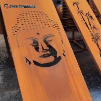 China SGS Modern Decorative Metal Garden Products Laser Cut Corten Steel Panels for sale