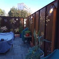 China Balcony Decor Corten Steel Laser Cut Panels Metal  Privacy Screens Prerusted for sale