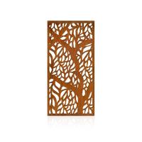 China Customization Metal Garden Products Corten Steel Decorative Screen High Strength for sale