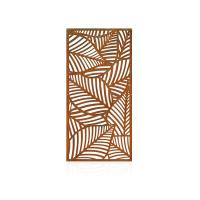 China Corten Steel Outdoor Decorative Metal Privacy Screens Prerusted Polished for sale