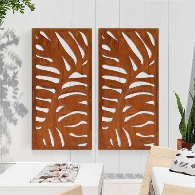 China High Grade Home Decoration Corten Steel  Screen Panels Indoors Outdoors for sale