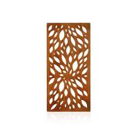 China Art Decorative Metal Garden Products Corten Steel Privacy Panels Weather Proof for sale